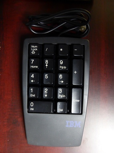 IBM 10 キー ThinkPad USB Numeric Keypad : Yossy日記